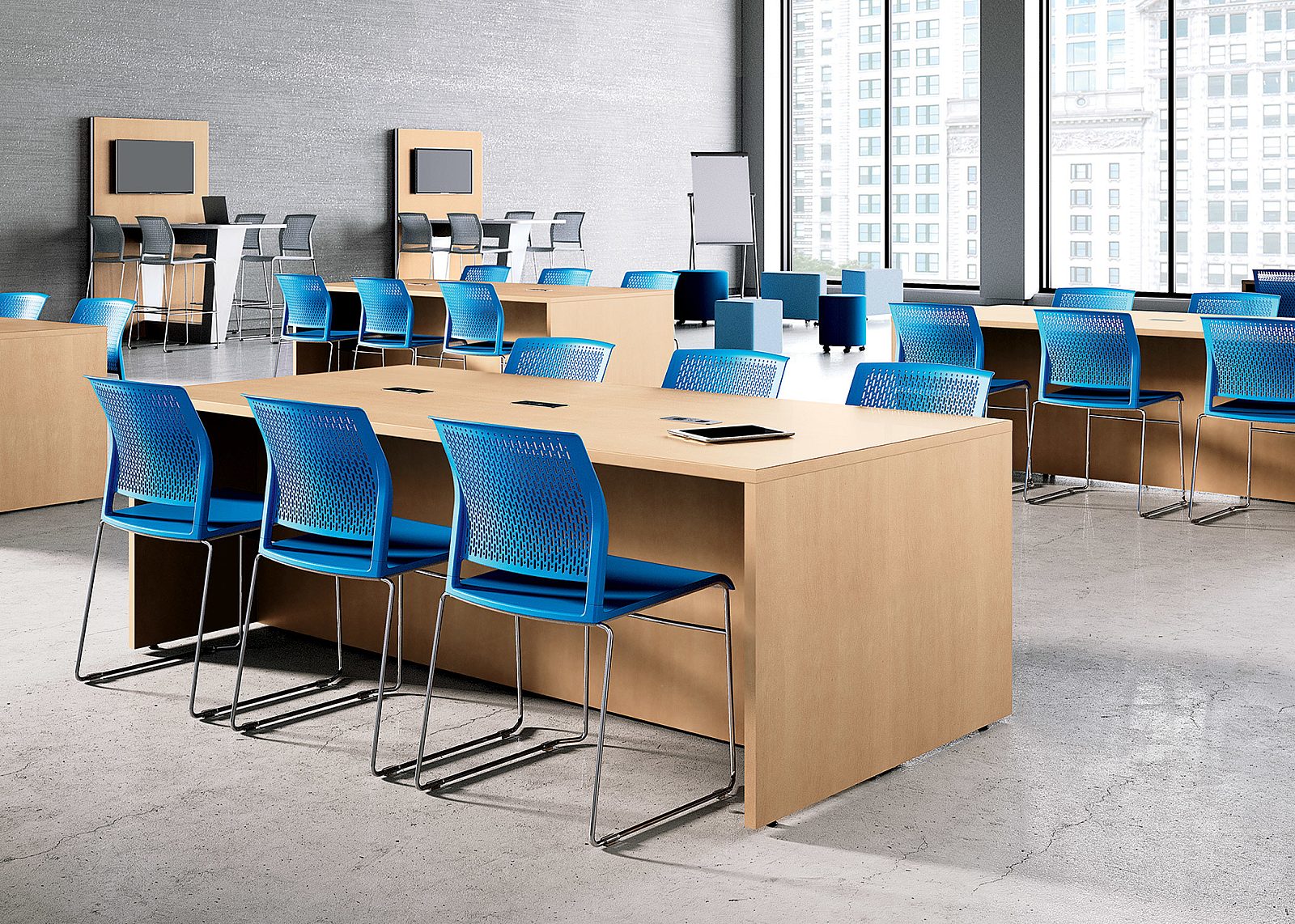 Strassa Collaborative Tables | Contemporary Office Interiors